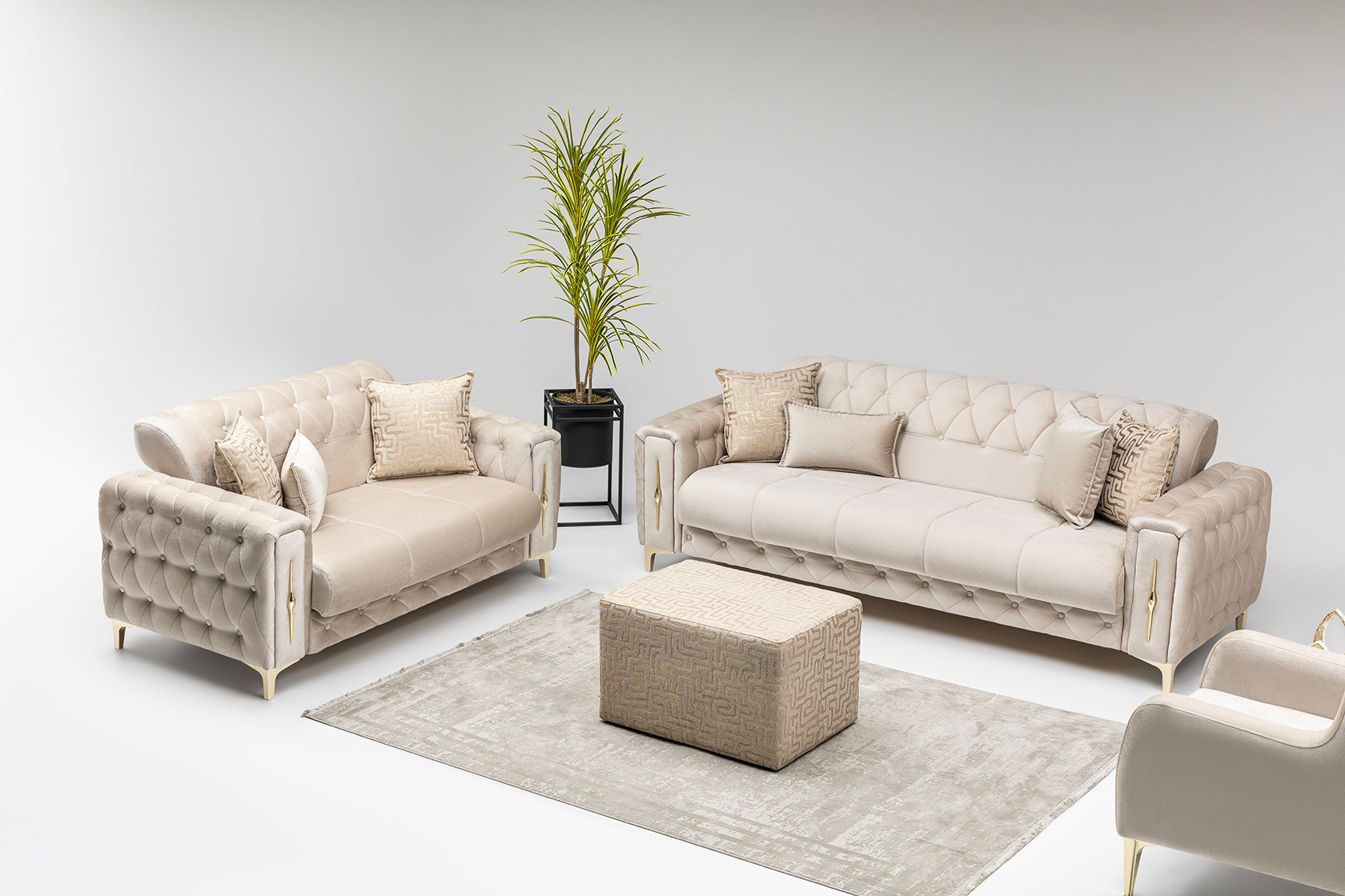 Affordable 3+2 Sofas Set | Budget-Friendly Sofas - Sofa World