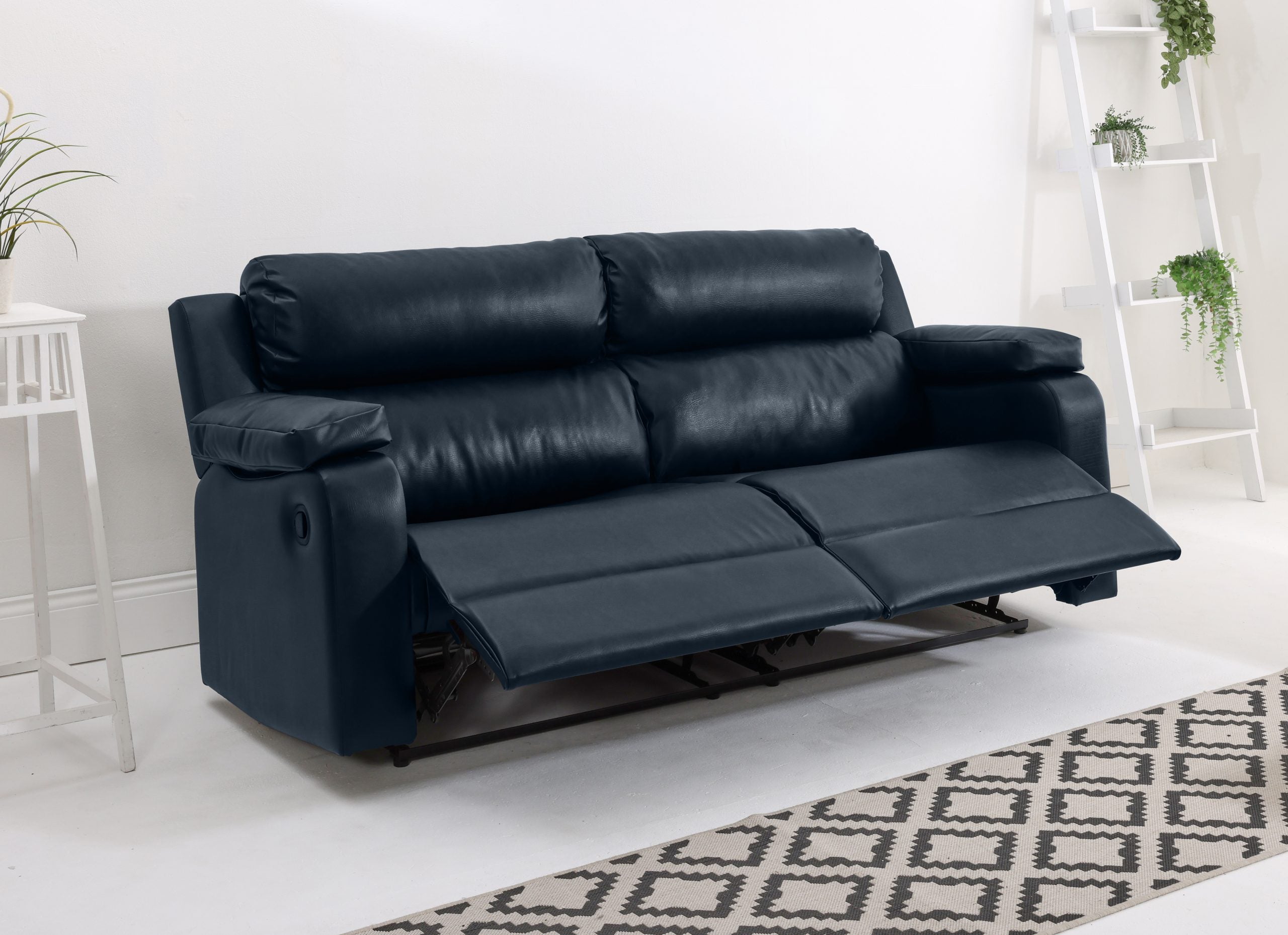 Shop Bolero - 3 Seater - Leather Recliner Sofa at Sofa World | Live in ...