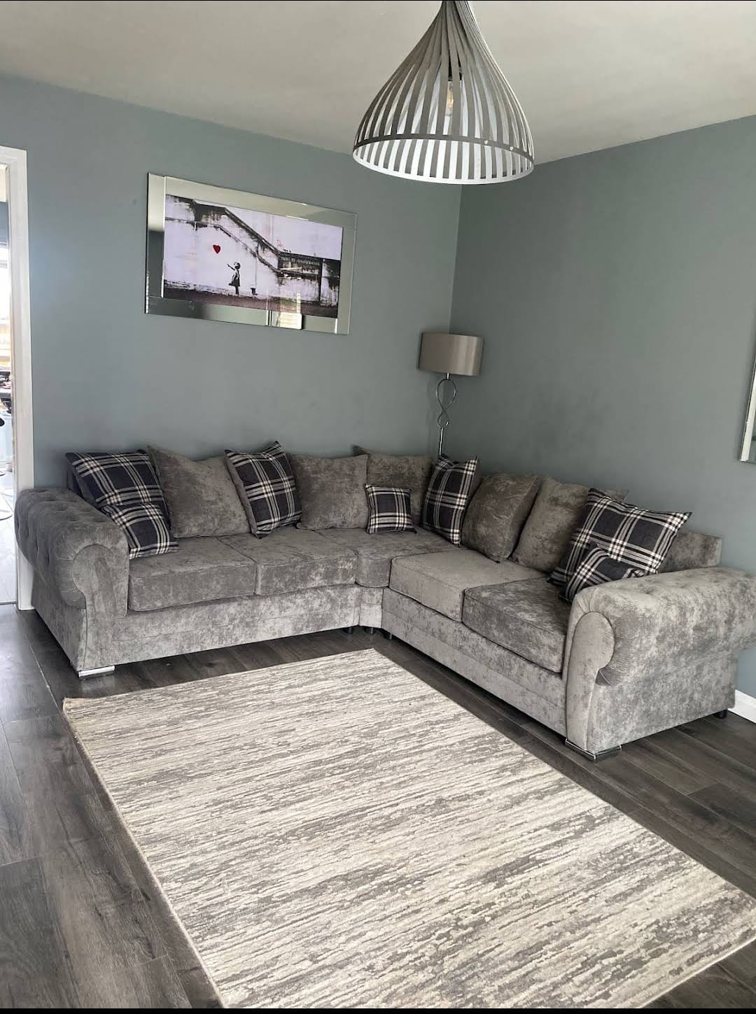 Shop Verona Corner - Grey Scatterback | Budget-Friendly Sofas - Sofa World