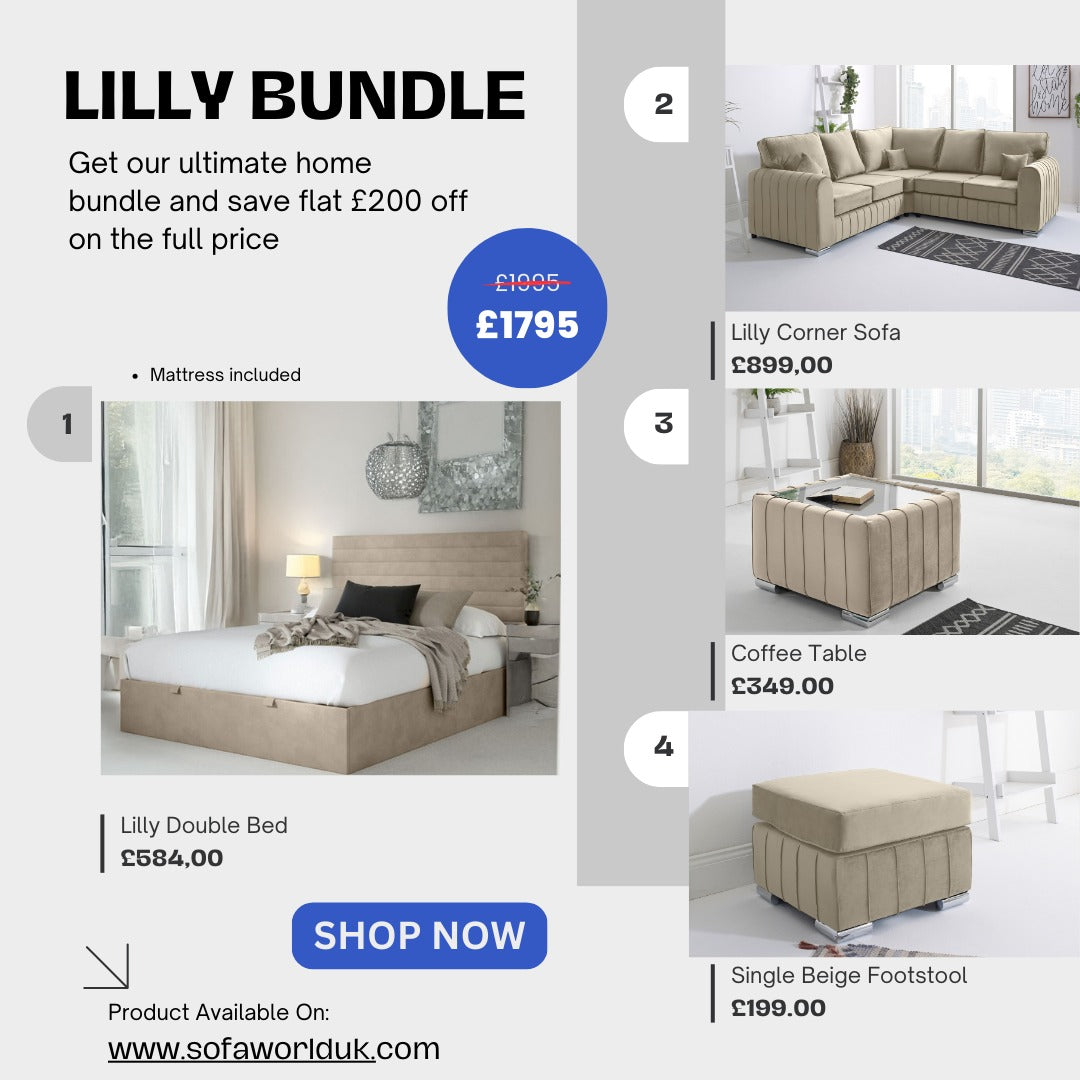 Shop Exclusive Lilly Bundle Sofa at Sofa World | Live in Comfort ...